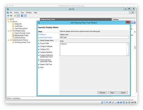 Saml Setup With Adfs Mist