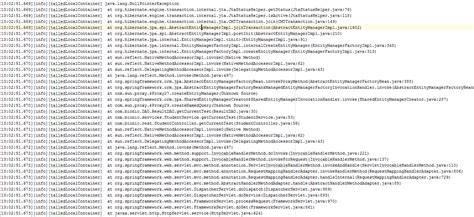 Java Tomcat Atomikos Hibernate Nullpointerexception Stack Overflow