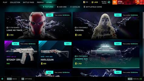 Most Of The New Cosmetics For Battlefield 2042s Liquidators Event Are