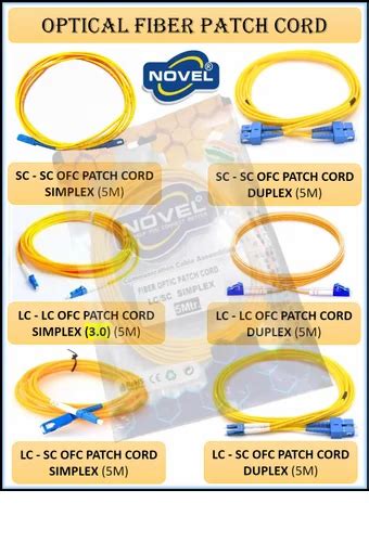 2 Core Ofc Patch Cords Copper Yellow At ₹ 55piece In New Delhi Id