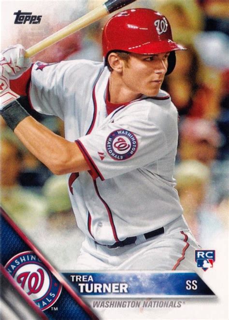 Topps Trea Turner Trading Card Database