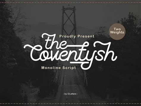Classical Monoline Script Font Designs Themes Templates And