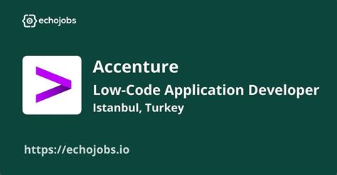 Accenture Is Hiring Low Code Application Developer Istanbul Turkey Remote Hybrid Javascript