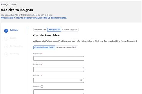 Cisco Nexus Dashboard Insights Cisco Nexus Dashboard Insights Sites Release For Cisco
