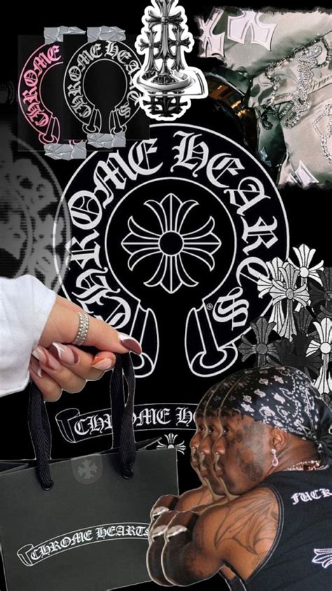 Check Out Soignebrooks Shuffles Chromehearts Chrome Heart Wallpaper