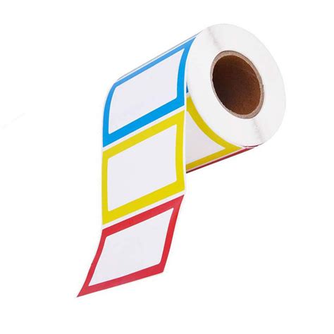 내구성있는 자체 접착 라벨 간단한 마커 스티커 손으로 쓴 이름 페이스트 가정 사무실 학교용 가격 스티커 150 개 파일링 제품