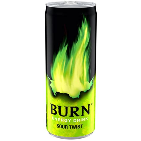 Energy Drink 250ml, BURN – gazowany napój energetyczny z tauryną ...