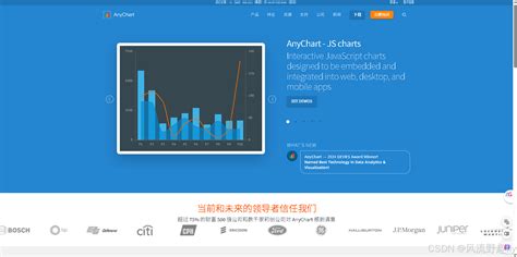 anychart 数据可视化框架 csdn博客