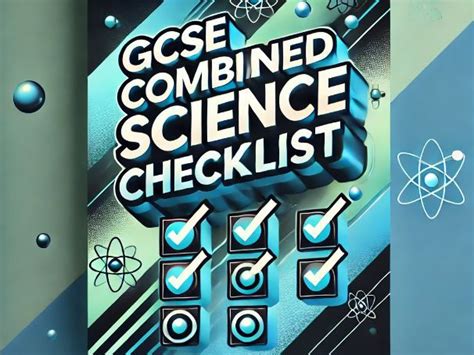 Gcse Combined Science Revision Checklist Aqa F Teaching Resources