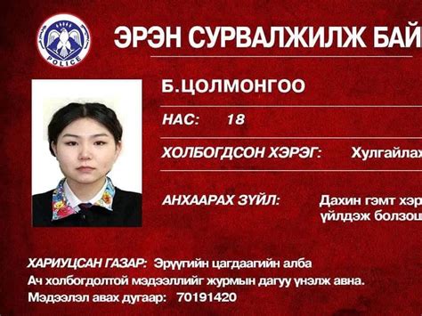 Хулгайлах дээрэмдэх эд хөрөнгө устгах гэмт хэрэгт холбогдсон 16 22