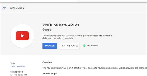 Youtube API Tutorial How To Generate It On Google Console H S Media