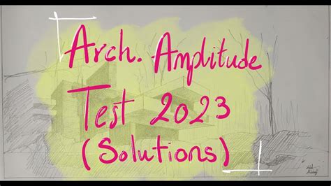 architecture amplitude test 2023 solution part 1 youtube