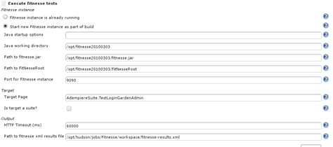 pmc qa optimizing integration of hudson and fitnesse adempiere