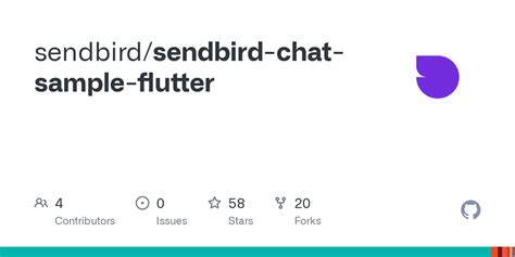 Github Sendbirdsendbird Chat Sample Flutter