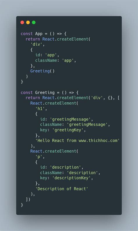 Thích Học Reactjs Pure React Viblo