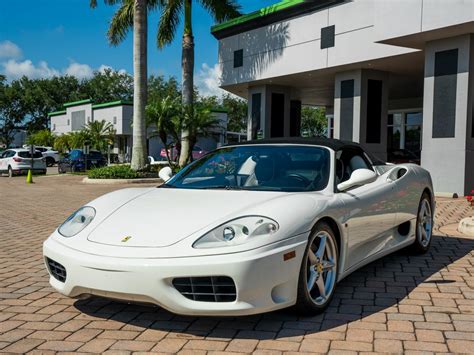 White Ferrari 360
