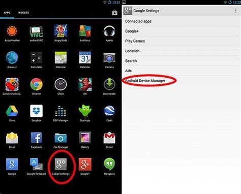 android device manager icon at collection of android