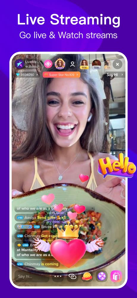 Liveme Live Stream And Go Live Overview Apple App Store Us