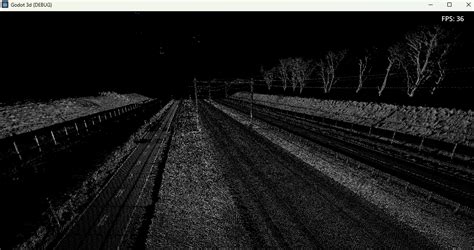 visualizing point clouds in godot hai performance