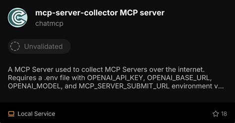 Mcp Server Collector Mcp Server Mc · Lobehub