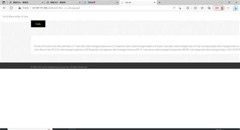 攻防世界 Cat Cat New（flask Session伪造、 Proc Self 文件夹） 你呀你~ 博客园