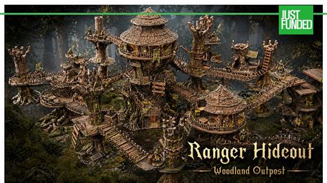 Ranger Hideout Woodland Outpost By Aya Son — Kickstarter