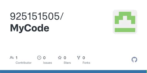 Github 925151505mycode