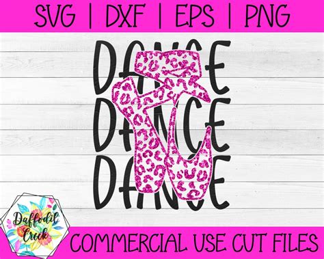 Leopard Dance Svg Ballet Svg Dance Mom Svg Dance Mom Shirt Etsy