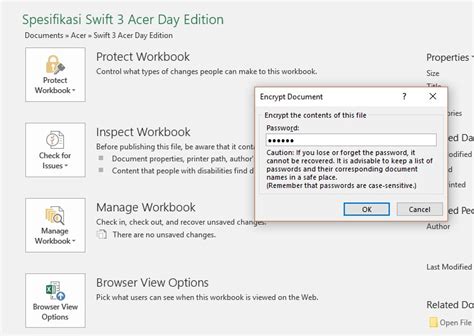 Begini Cara Mudah Membuat Password Di Microsoft Excel Murdockcruz