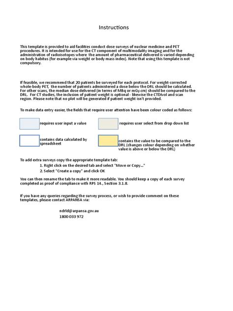 Nuclear Medicine Drl Comparison Template Pdf Positron Emission