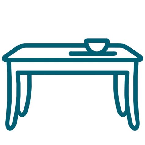 Premium Vector Table Icon Outline