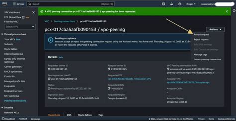 How To Create Aws Vpc Peering Connection Step By Step Networkproguide