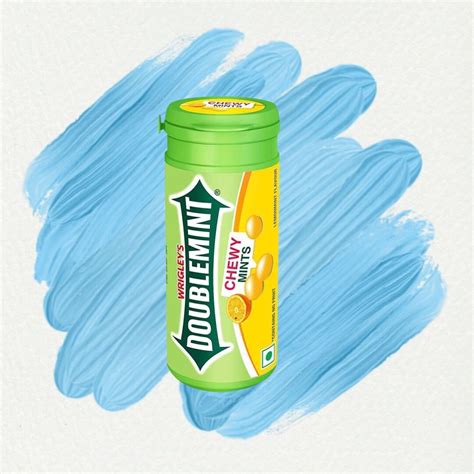 Wrigleys Doublemint Chew Mint Candy Peppermintstrawberrylemonade