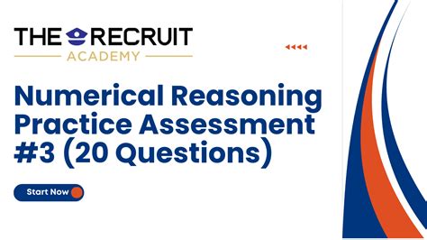 Numerical Reasoning Practice Assessment 3 20 Questions Recruit Academy Numerical Reasoning Practice Assessment 3 20 Questions Recruit Academy