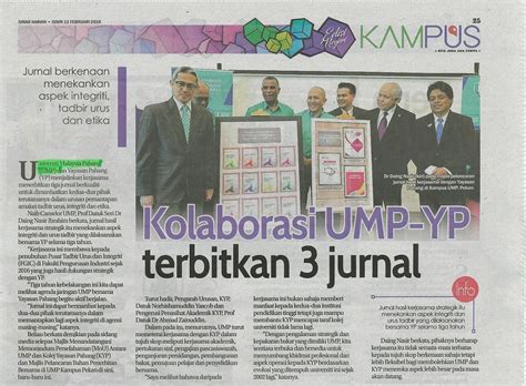 Kolaborasi Ump Yp Terbitkan 3 Jurnalumpsa News