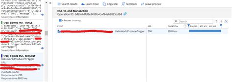 How To Enable Correctly The Application Insight Tracing On Azure