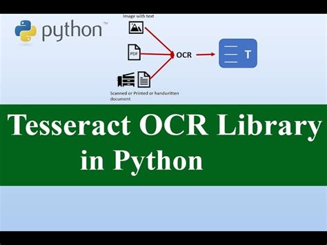 Ocr Using Pytesseract Library In Python 20 Lines How To Build An
