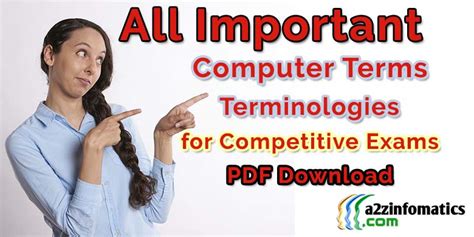 Computer Terms Terminologies Definitions Dictionary Pdf Download