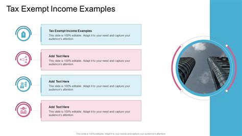 Tax Exempt Income Examplesin Powerpoint And Google Slides Cpb PPT PowerPoint