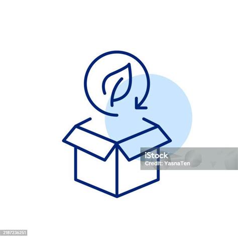 재활용 가능한 배송 원형 화살표 내의 포장 및 잎 폐기물이 없고 지속 가능한 배송 작업 완벽한 픽셀 편집 가능한 획 아이콘 0명에 대한 스톡 벡터 아트 및 기타 이미지