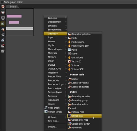 object layer map