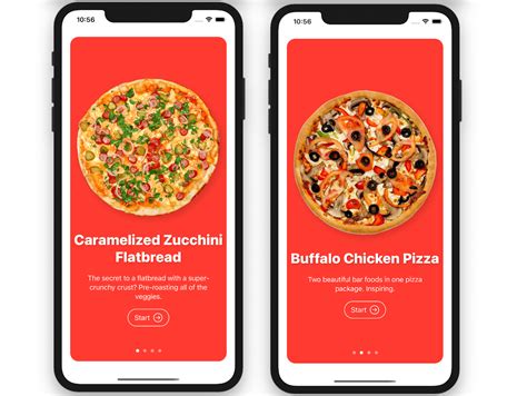 Pizza Recipes Swiftui Template By Swiftuitemplate Codecanyon