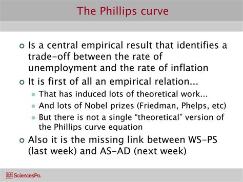 PPT The Phillips Curve The NAIRU And The Role Of Expectations PowerPoint Presentation ID
