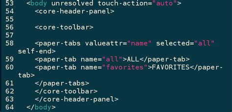 Html Indentation And Syntax In Vim For Non Standard Elements Stack