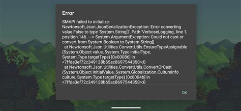 Android Smapi Failed To Initialize Rsmapi