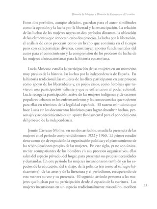Historia De Mujeres E Historia De Género En El Ecuador Pdf