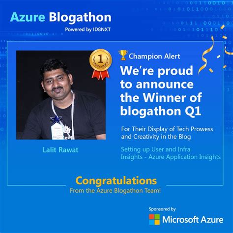 Azure Blogathon On Linkedin Microsoftazureblogathon Blogathon2023 Winnerannouncement…