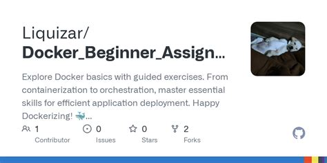 Github Liquizardockerbeginnerassignment Explore Docker Basics
