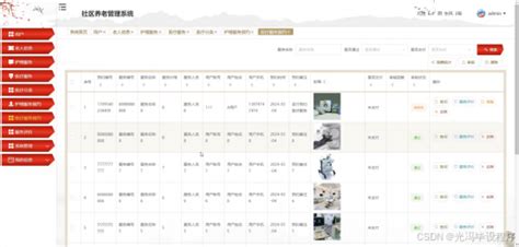 计算机毕设springboot社区养老管理系统 基于springboot的社区养老服务管理平台 Springboot社区老年人服务管理系统