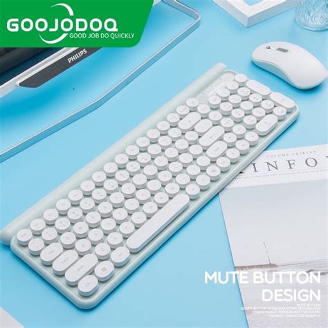 Jual Goojodoq Keyboard Wireless Shopee Indonesia